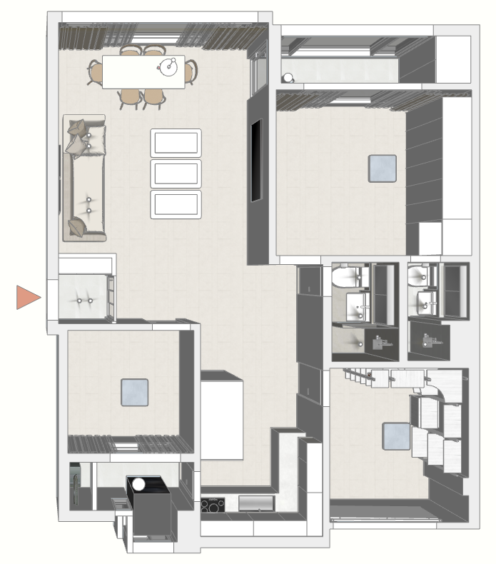 화이트&아이보리 컬러의 따뜻한 느낌의 모라벽산 32py : 네이버 블로그
